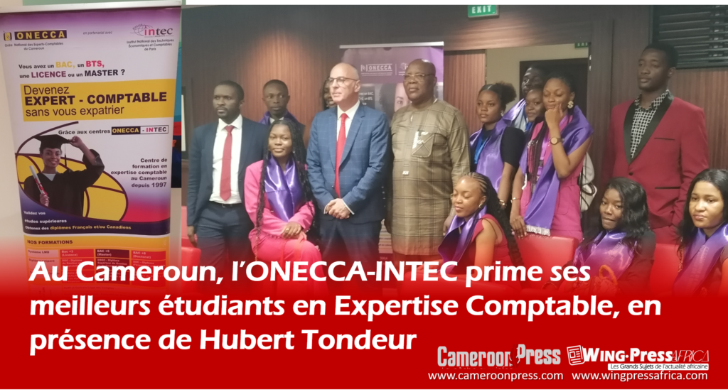 Au Cameroun, ONECCA-INTEC prime ses meilleurs étudiants en Expertise ...